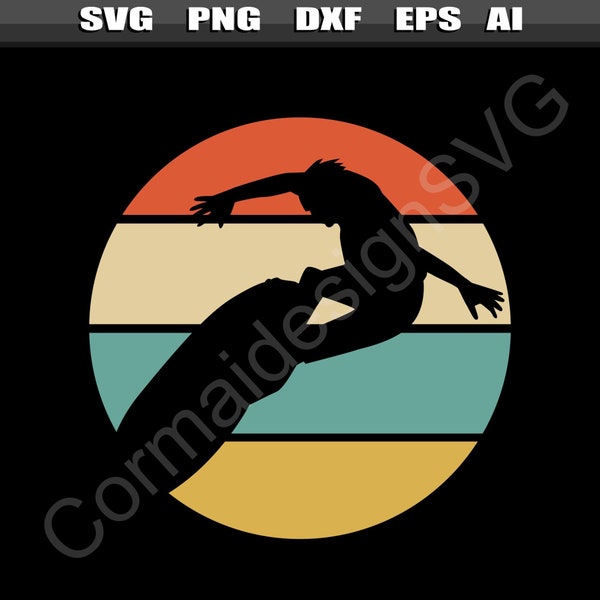 Vintage Surfboard Svg - Etsy