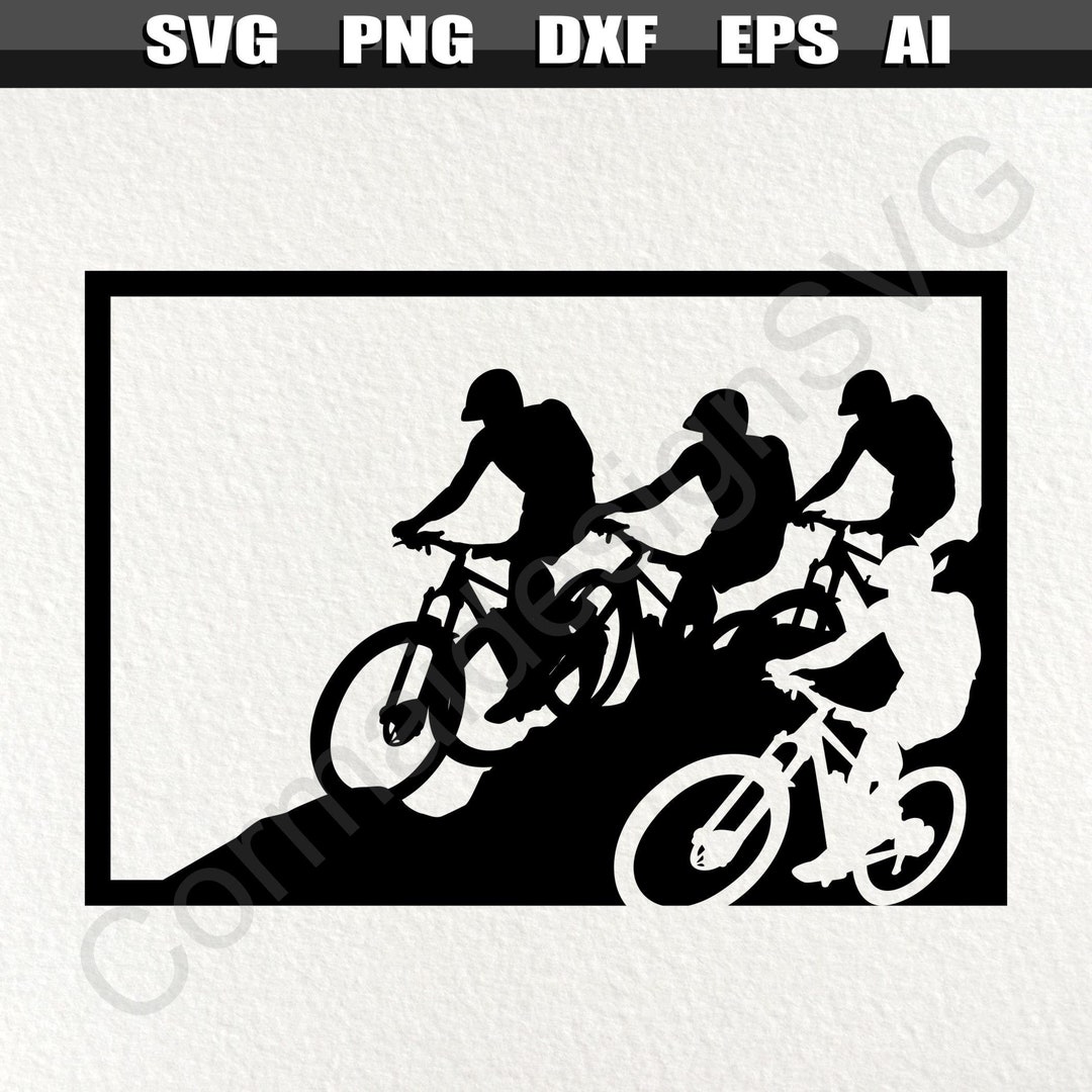 Cycling or Biking Svg, Bike Rider Svg, Mountain Biking Svg, Cyclist ...