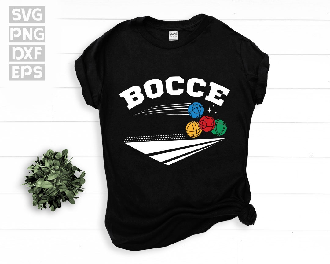 SVG, Png, Dxf, Eps - Bocce Balls Graphic Art for Bocce Ball Players ...