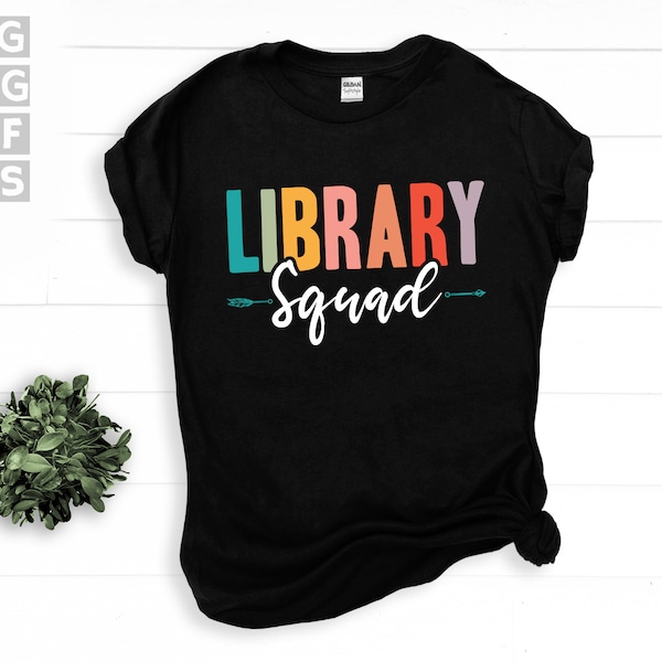 Library Squad Svg - Etsy