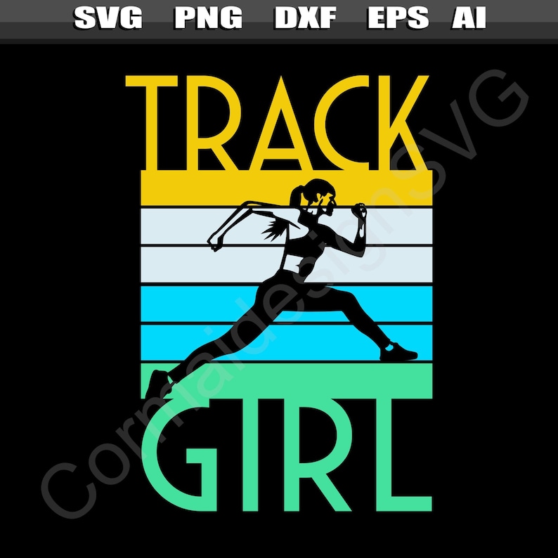 Track Girl Svg, Track and Field Svg, Track & Field Svg, Running Svgs ...