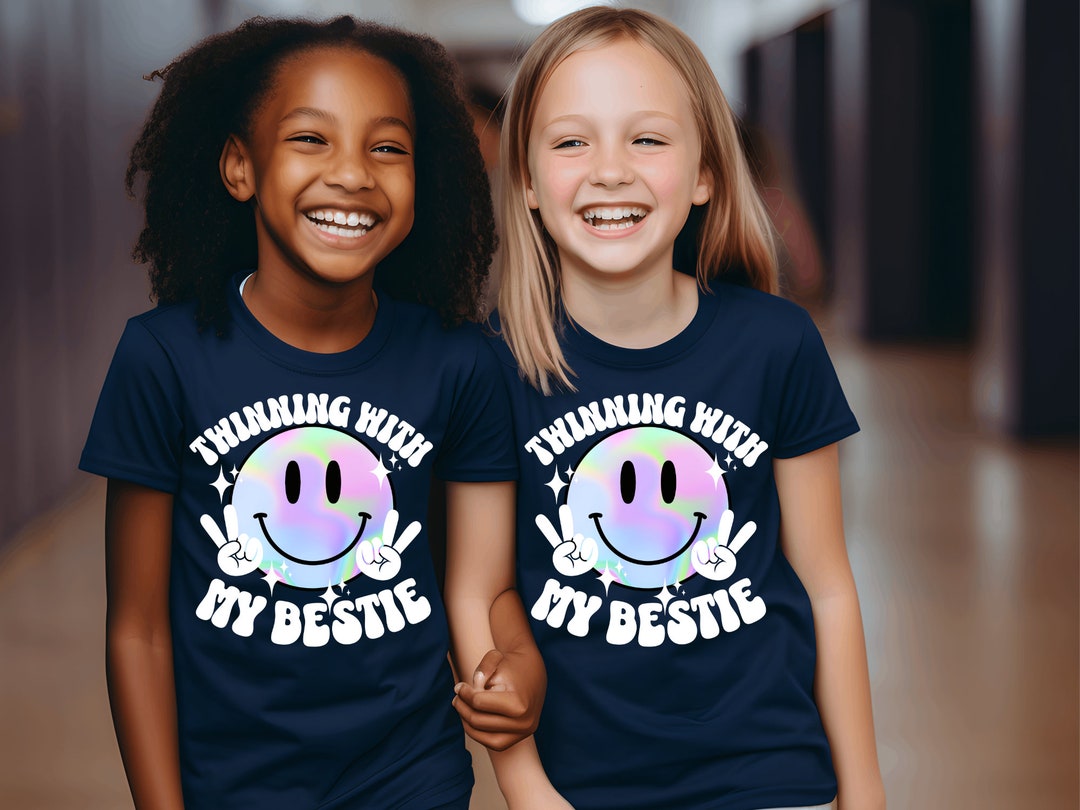 Twinning With My Bestie PNG, Twin Day PNG for Spirit Week T-shirts ...