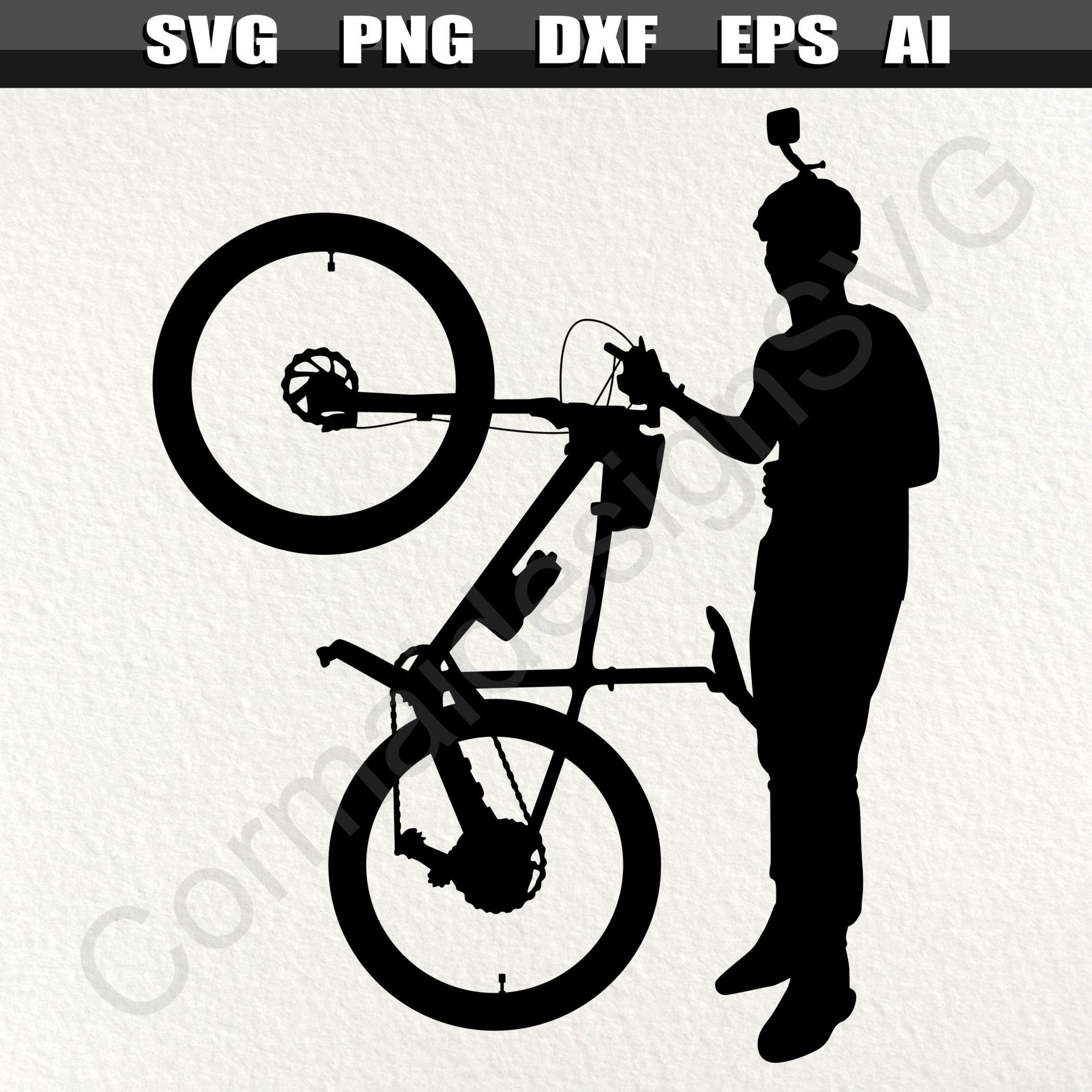 Cycling or Biking Svg, Bike Rider Svg, Mountain Biking Svg, Cyclist ...