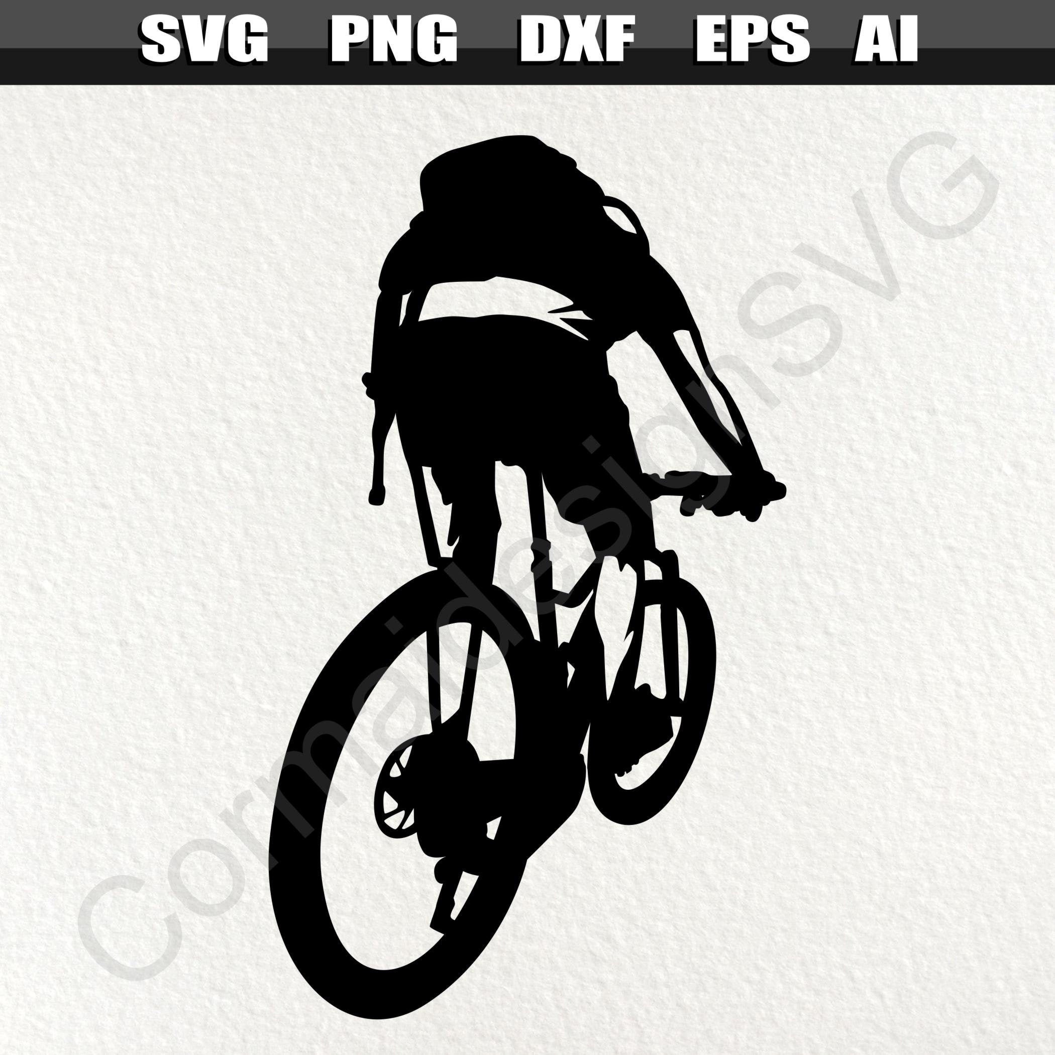 Cycling or Biking Svg, Bike Rider Svg, Mountain Biking Svg, Cyclist ...