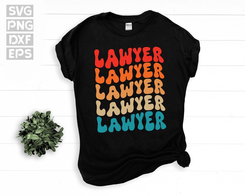SVG, Png, Dxf, Eps Groovy 70s Lawyer Graphic Art, Retro Aesthetic ...