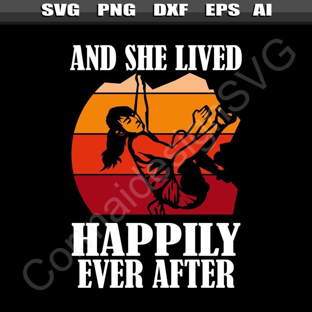 Women's Rock Climbing SVG File, Girl Rock Climber .SVG, Girls ...