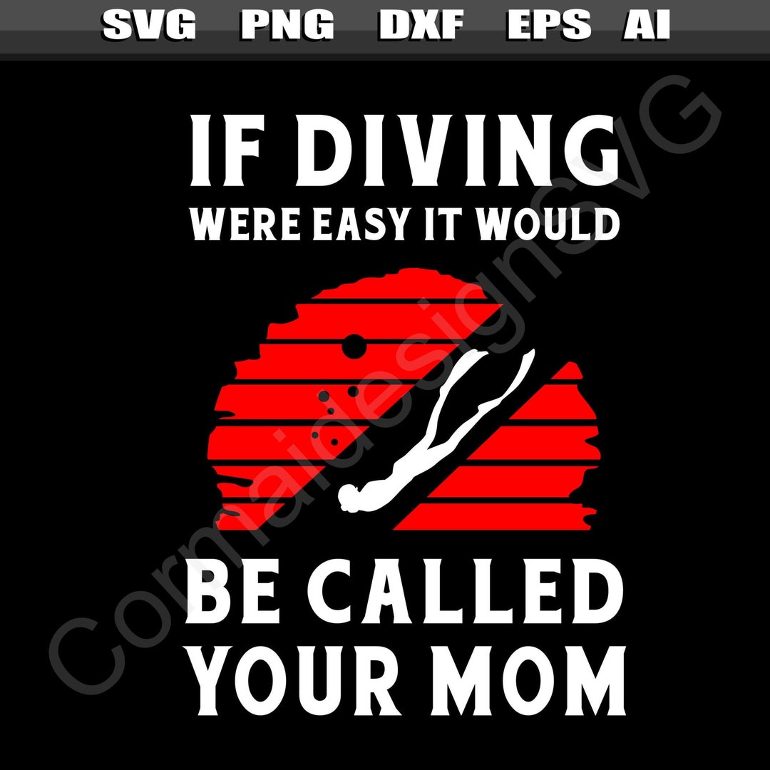 Funny Scuba Diver Svg, Digital Download, Funny Scuba Diving Svg, Scuba ...