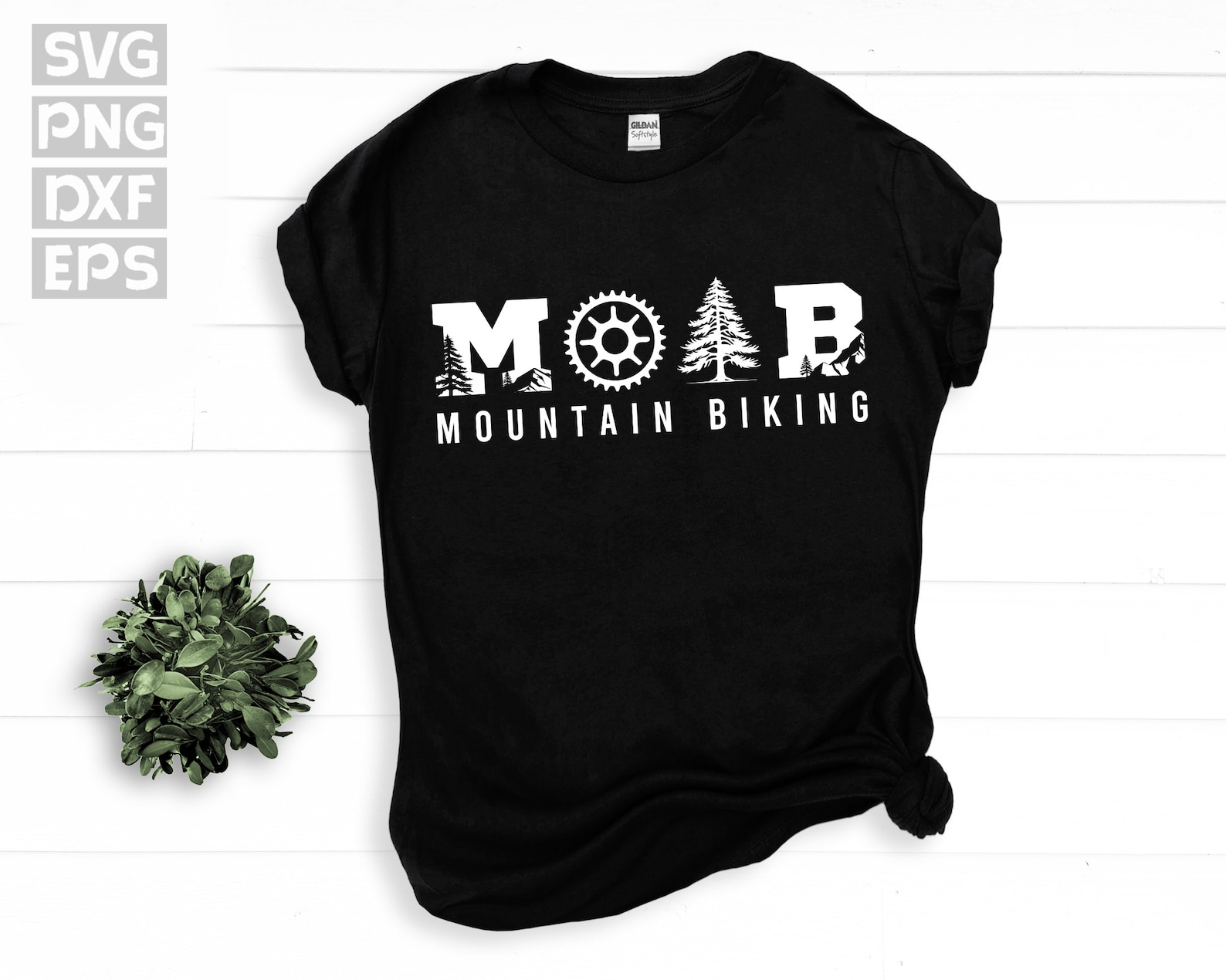 SVG, Png, Dxf, Eps - MOAB Utah Mountain Biking, Gear Cog,mtb, Mountain ...