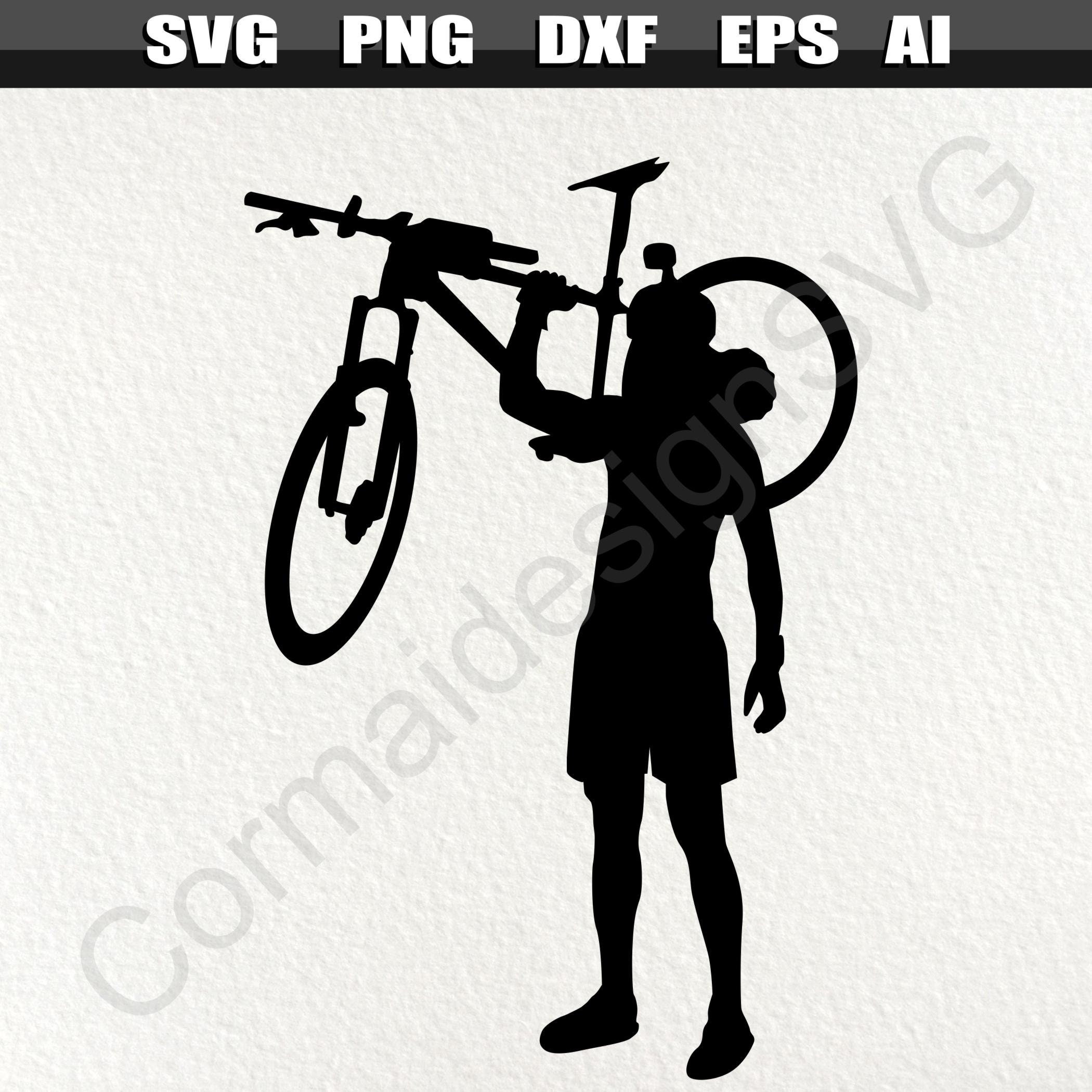 Cycling or Biking Svg, Bike Rider Svg, Mountain Biking Svg, Cyclist ...