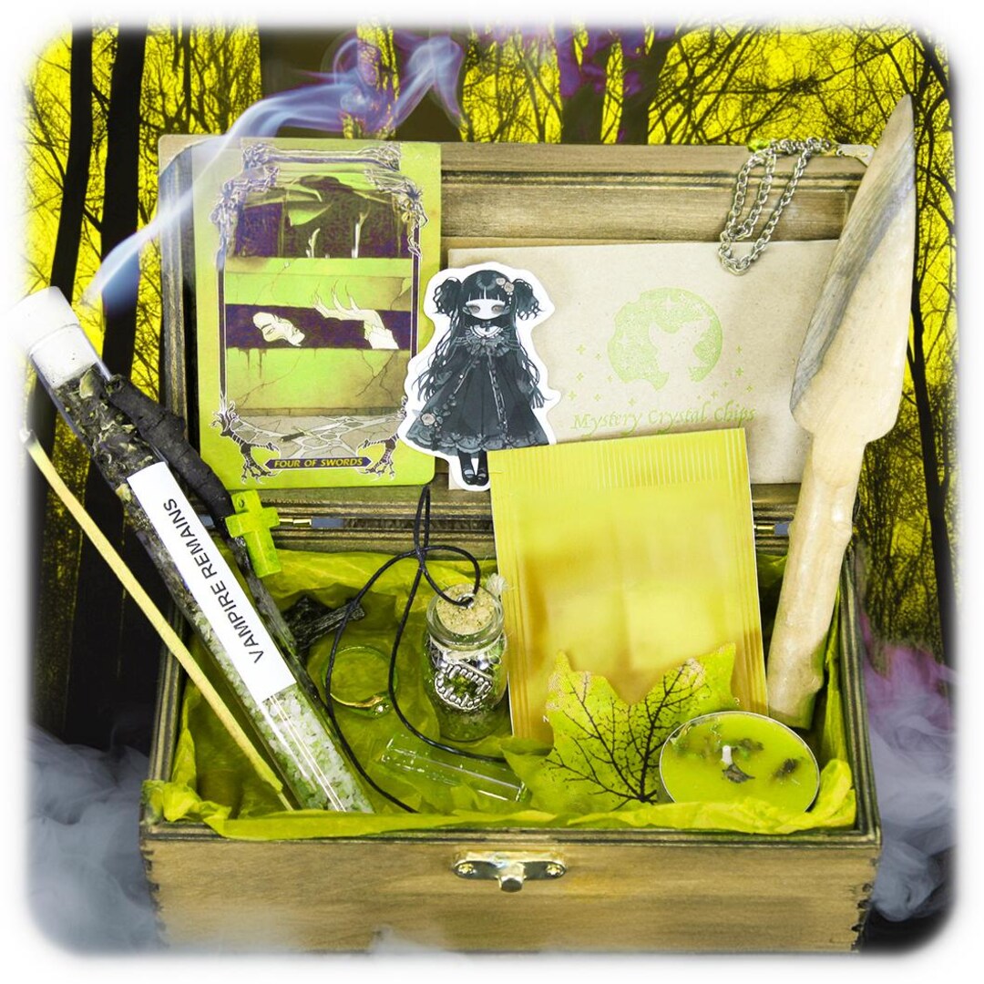 Werewolf Mystery Box Gift 2025 • Gothic Surprise Blind Box • Dark ...