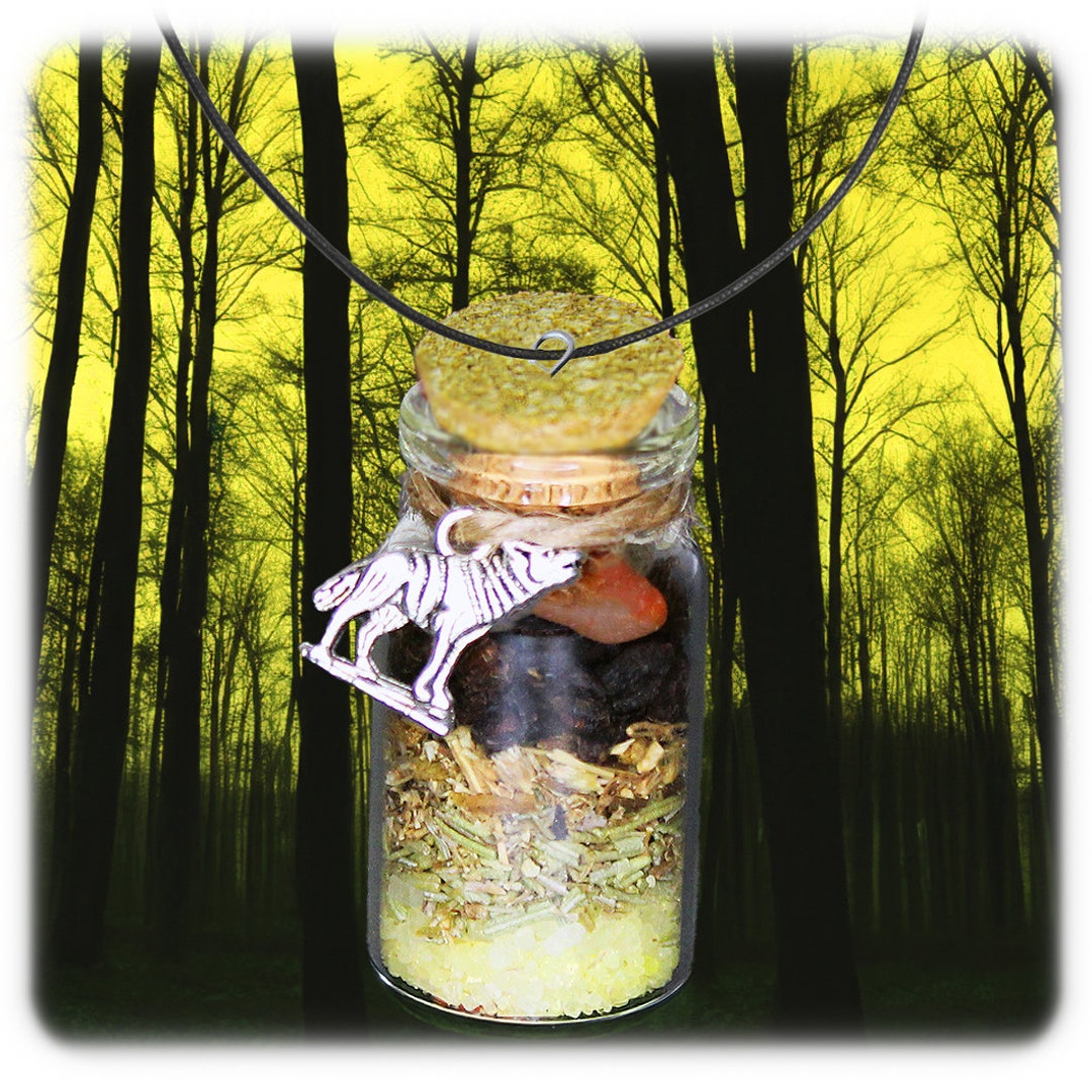 Werewolf Necklace Gothic Pendant • Mystical Jewellery • Personalised ...