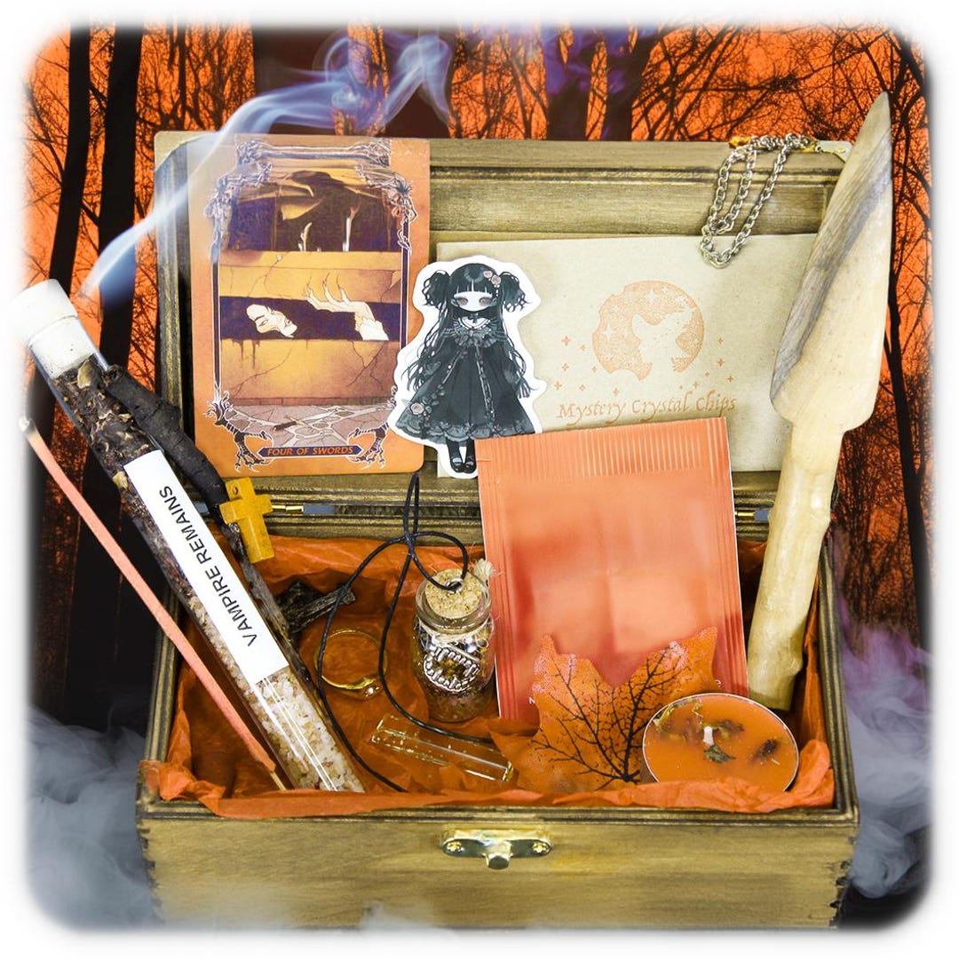 Dragon Mystery Box 2025 • Fantasy Dragon Gift • Gothic Mystery Box ...