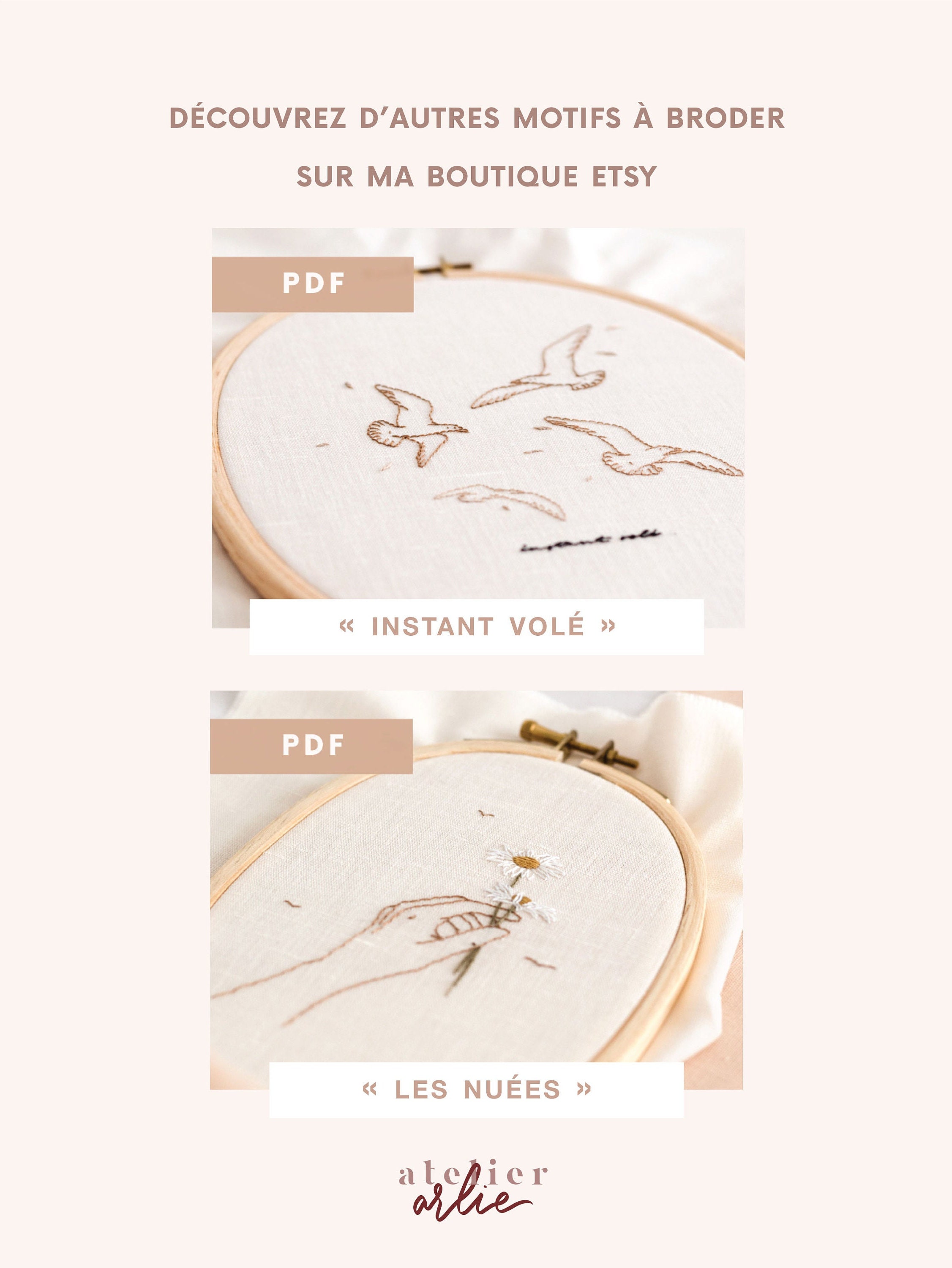 Modèle de broderie traditionnelle PDF | Motif à broder à la main ...