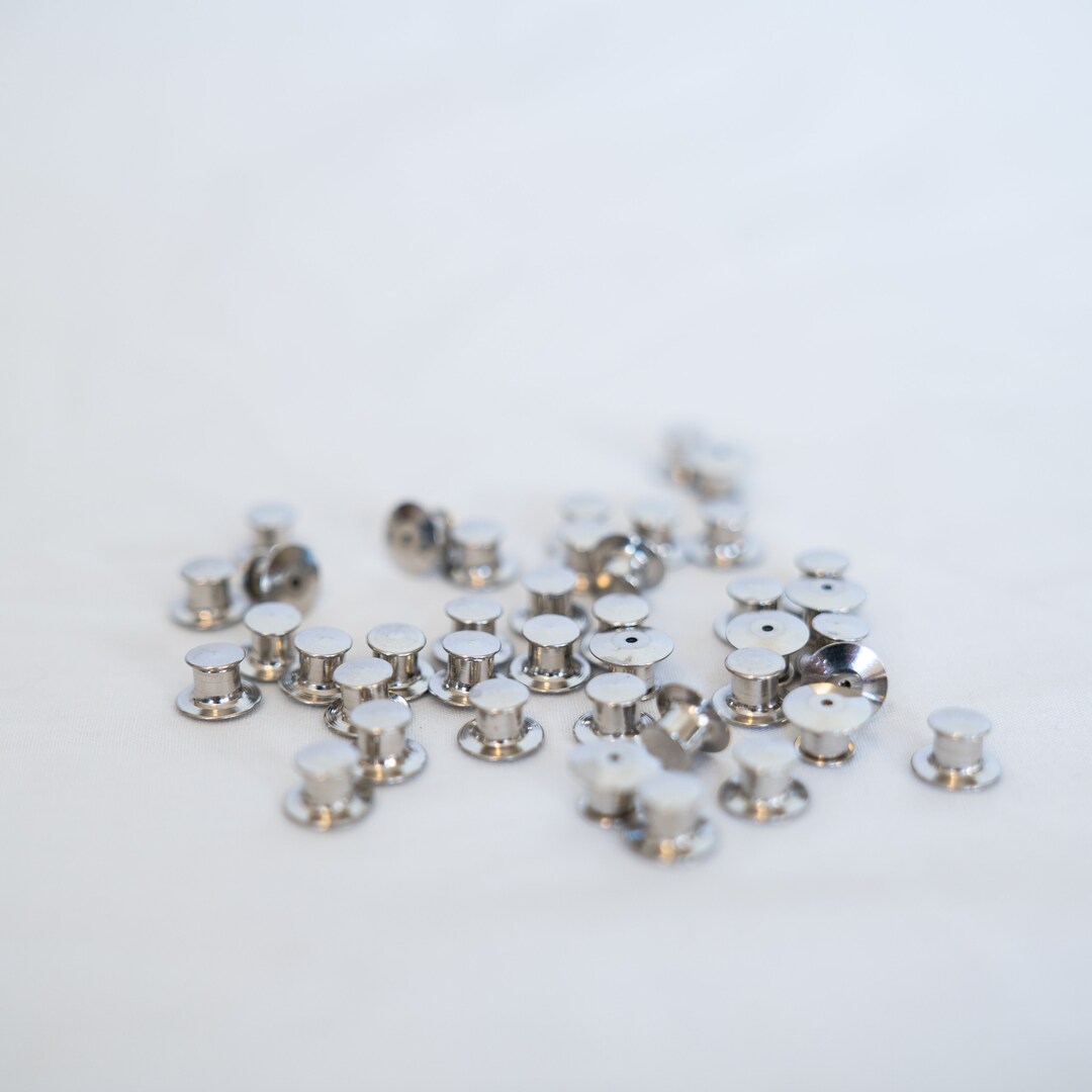 Enamel Pin Locking Pin Backs | Locking Enamel Pin Backs | Pin Back ...