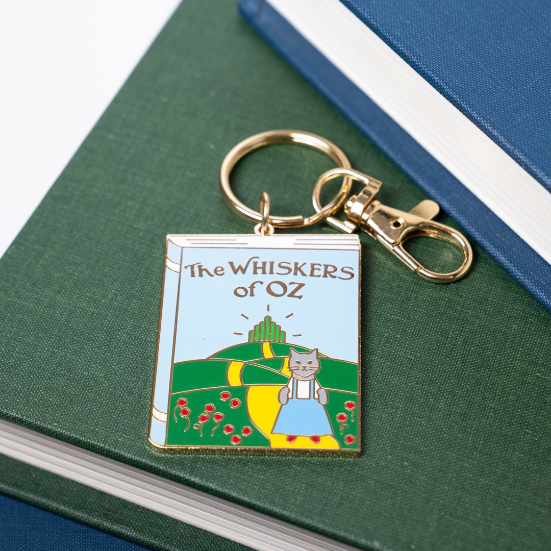 Whiskers of Oz Keychain | Wizard of Oz Keychain | Wizard of Oz Gifts, Book Gifts, Gifts for Book ...