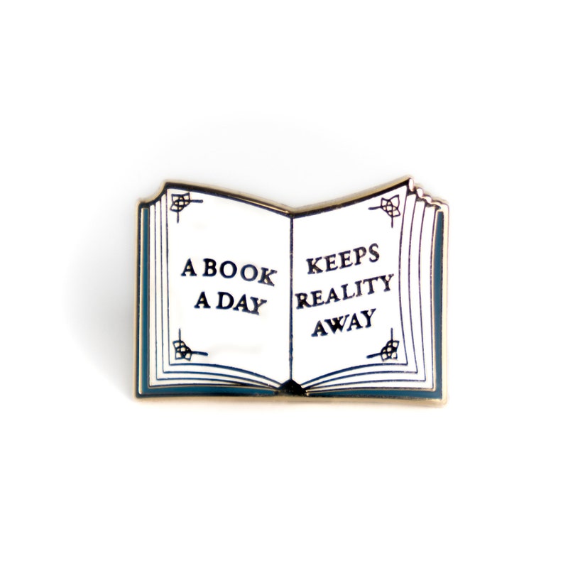 Book Pin - Etsy