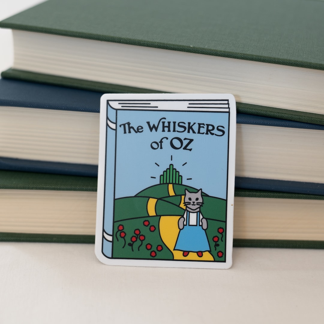 The Whiskers of Oz Sticker | Wizard of Oz Sticker | Vinyl Decal | Vinyl ...