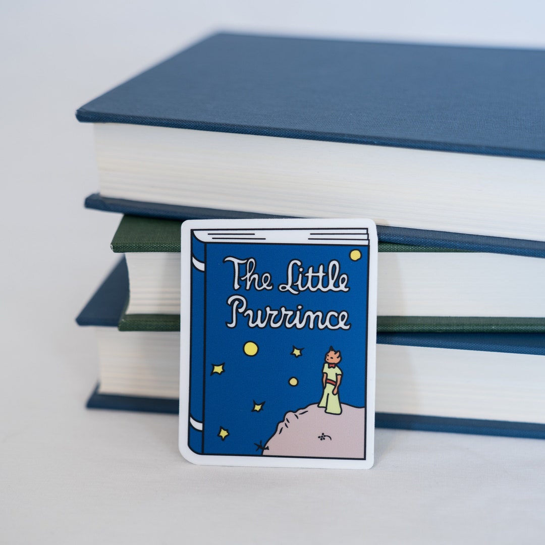 The Little Purrince Sticker | the Little Prince Sticker | Book Sticker ...