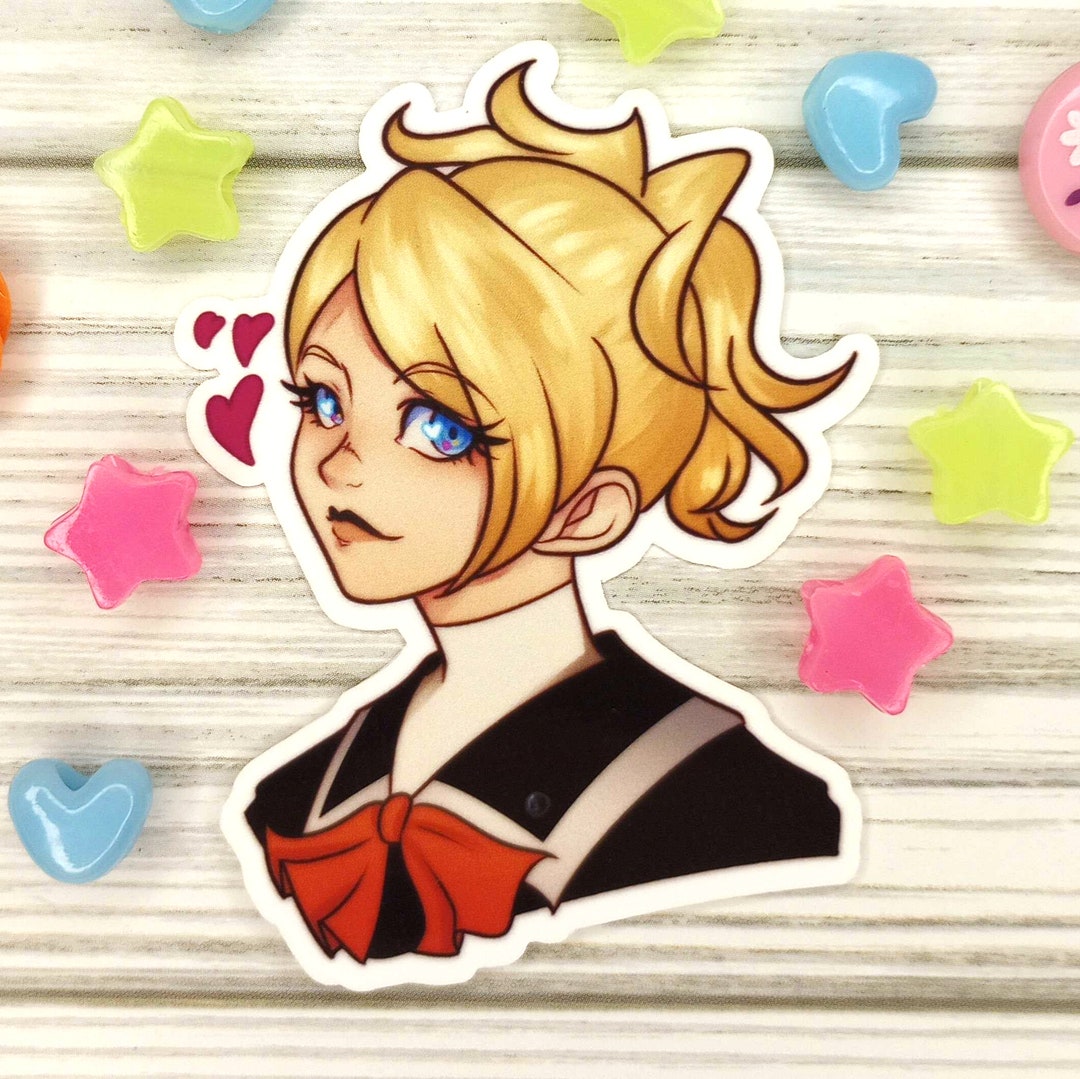 Persona 2 Lisa Silverman Vinyl Sticker - Etsy