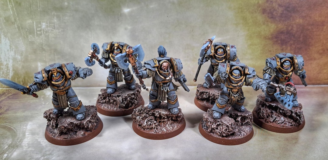 Space Wolf Cataphractii Terminators - Etsy