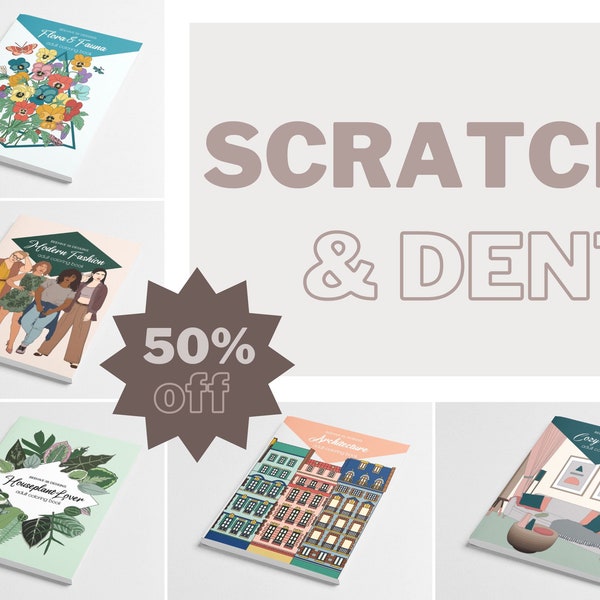 Scratch off Coloring Book - Etsy