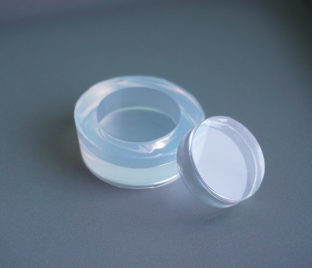 25mm Flat Circle Silicone Mold: Resin Casting, Crafts. 8mm Thick - Etsy