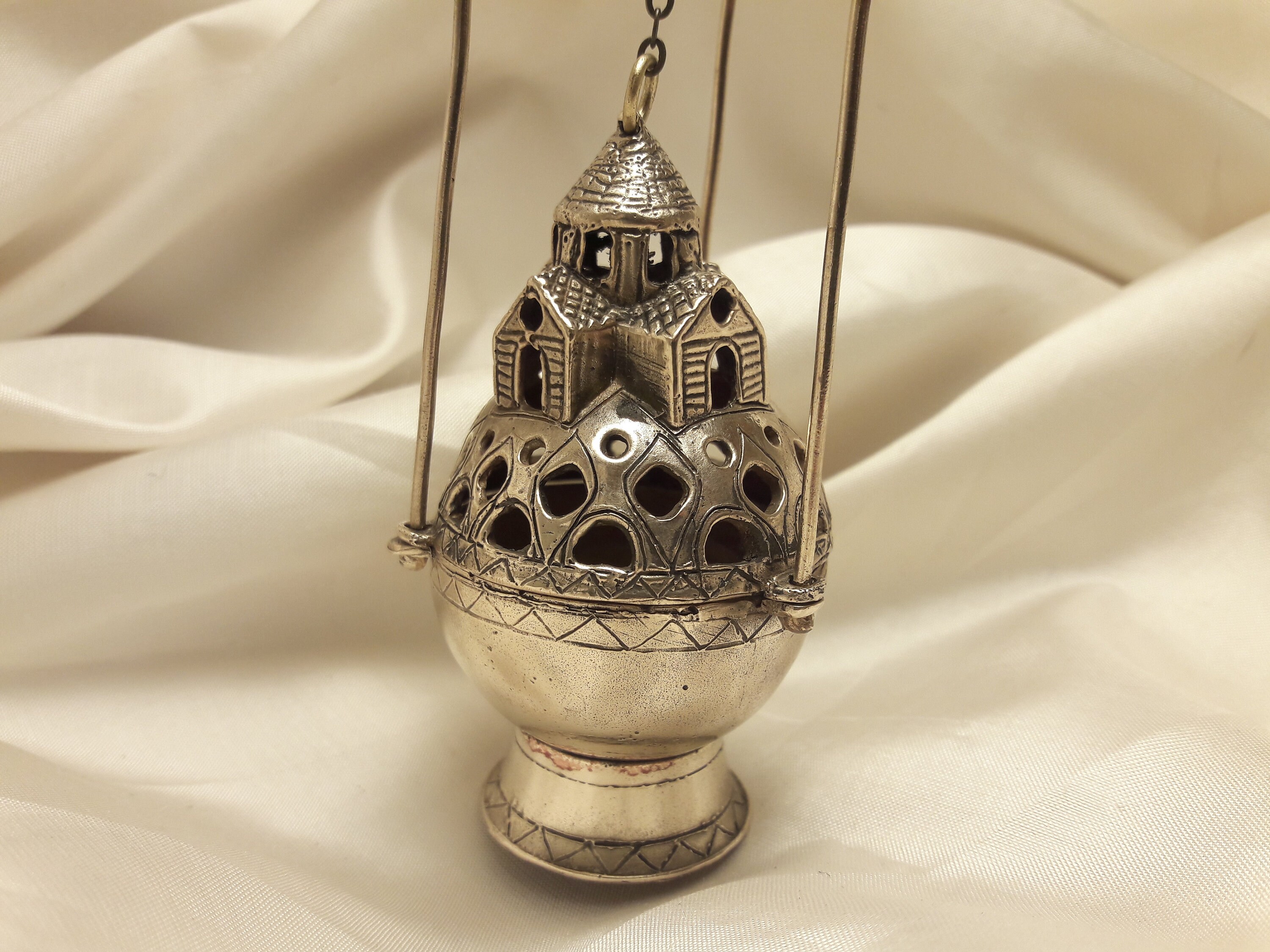 Bronze casted hanging incense burner based on medieval finds | Etsy