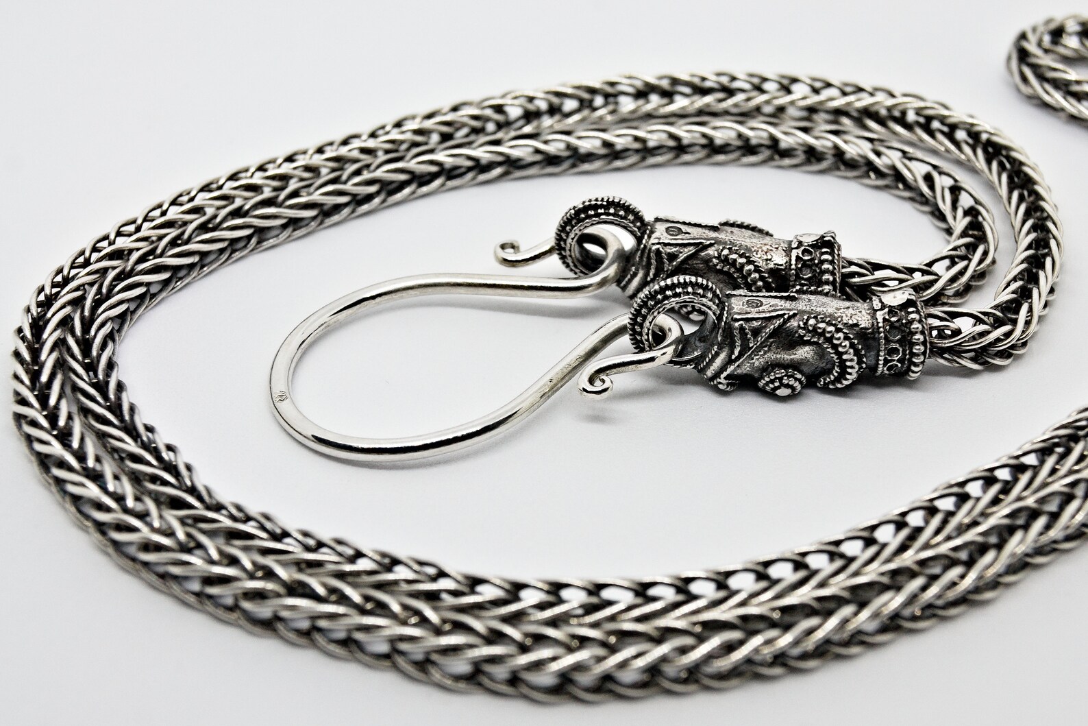 Replica of Viking Chain With Terminals in Jelling Style Animal - Etsy