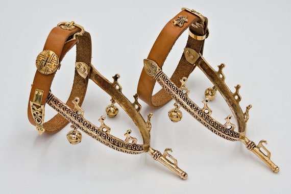 Replica of Early Medieval Slavic Spurs From Ciepłe Poland | Etsy