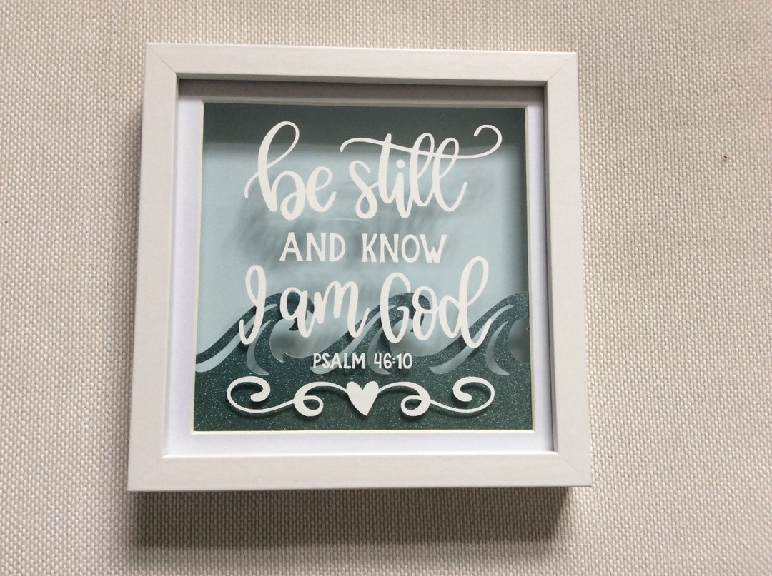 Custom Bible Verse Frame: Christian Home Decor Gift - Etsy