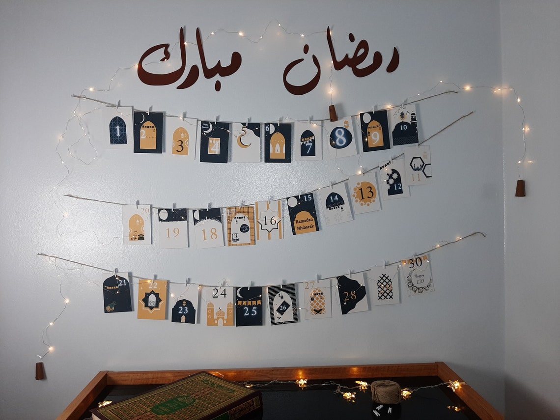 Ramadan Calendarramadan Good Deedsramadan Countdown | Etsy