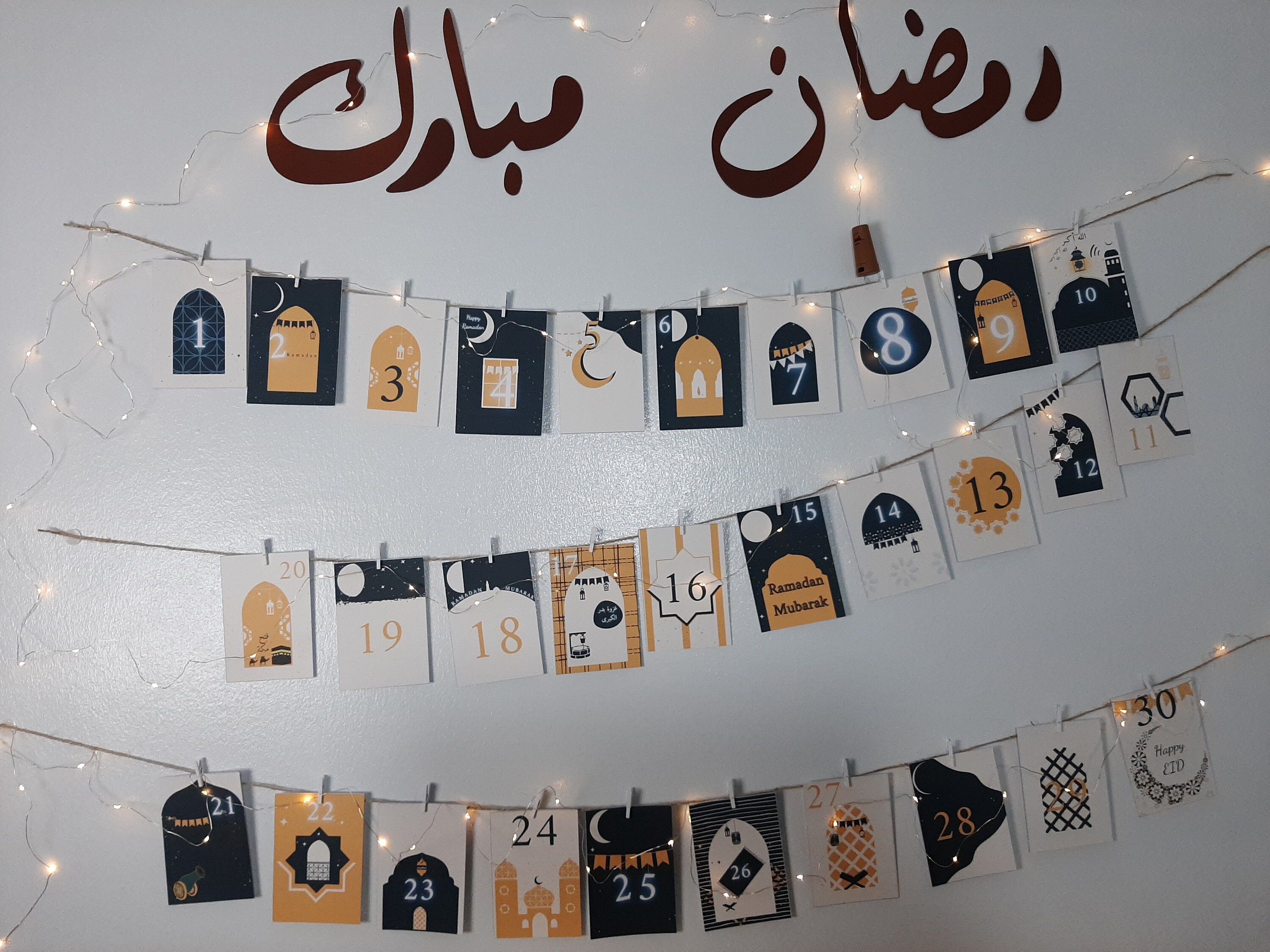 Ramadan Calendarramadan Good Deedsramadan Countdown - Etsy