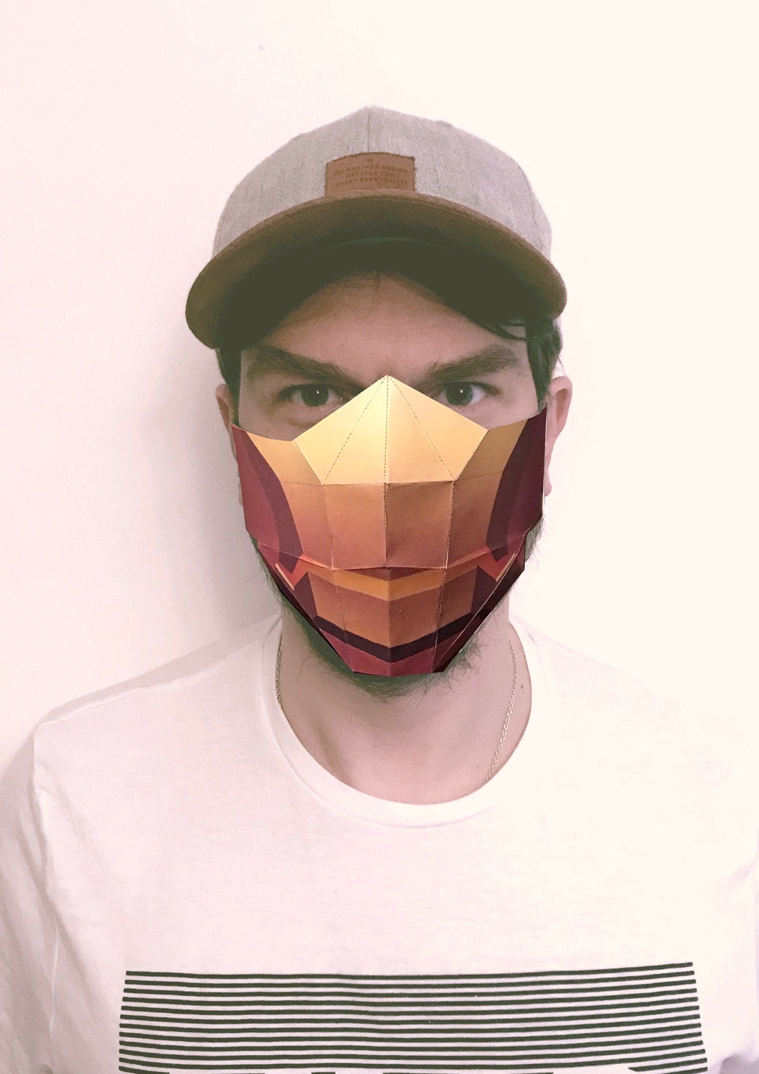 Iron Man | Paper Mask | DIY | Instant Download - Etsy