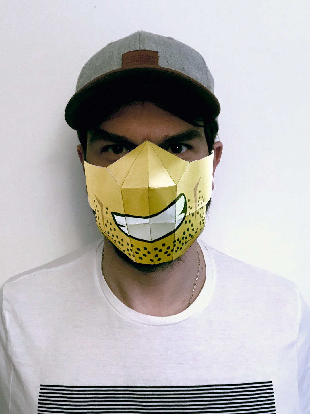 Face Mask | Smiley | DIY | Instant Download - Etsy