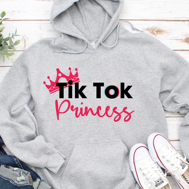 Tik Tok Princess SVG, Tik Tok Svg, Tik Tok Crown Svg, Digital Tik Tok ...