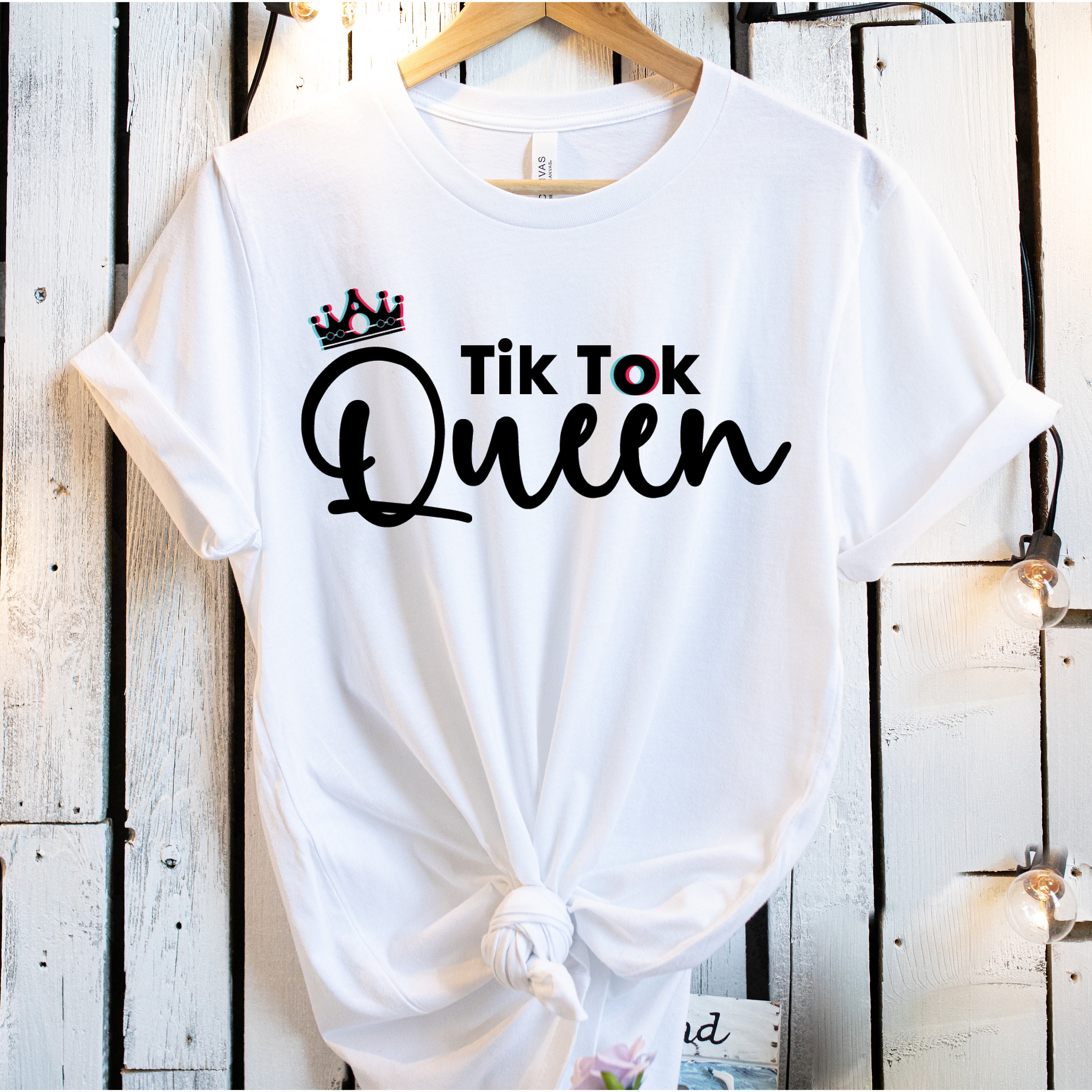 Tik tok SVG Bundle tik tok princess svg and tik tok queen | Etsy