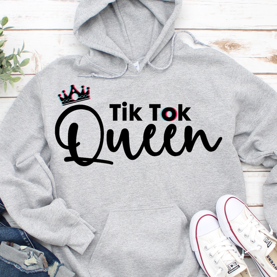 Tik Tok SVG Bundle Tik Tok Princess Svg and Tik Tok Queen | Etsy