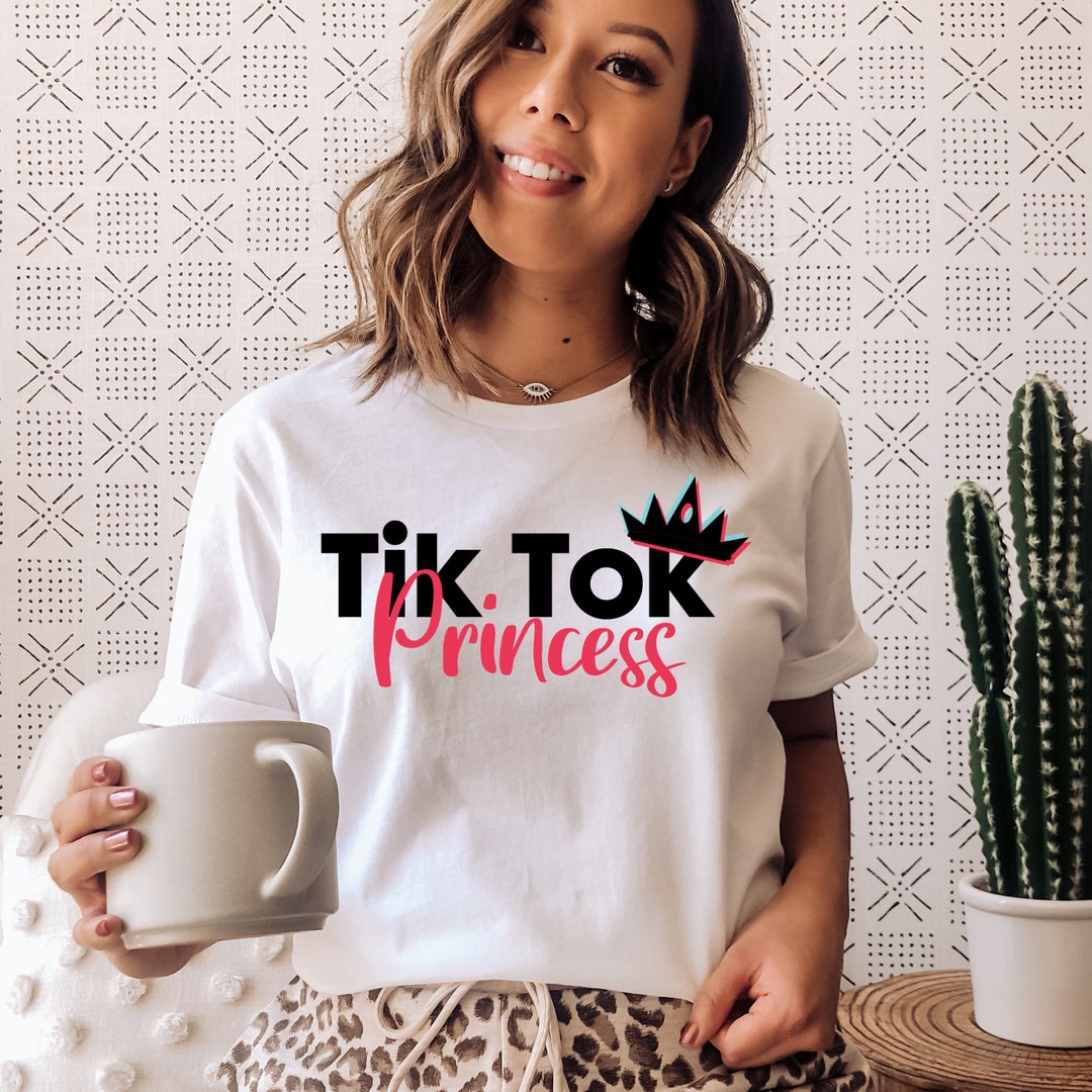 Tik Tok Princess SVG, Tik Tok Svg, Tik Tok Logo Svg, Digital Tik Tok ...