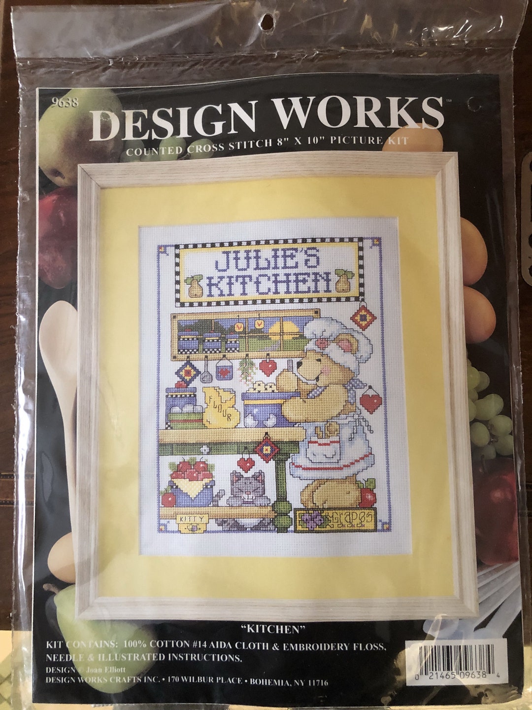 Cross Stitch Kit kitchen Sampler by Design Works 9638 - Etsy