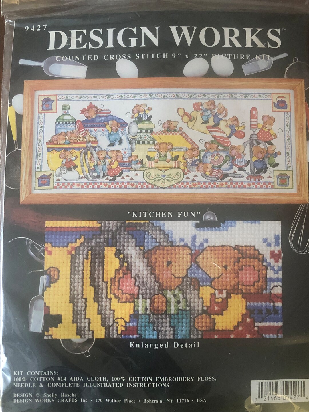 Cross Stitch Kit "kitchen Fun" by Design Works #9427 - Etsy