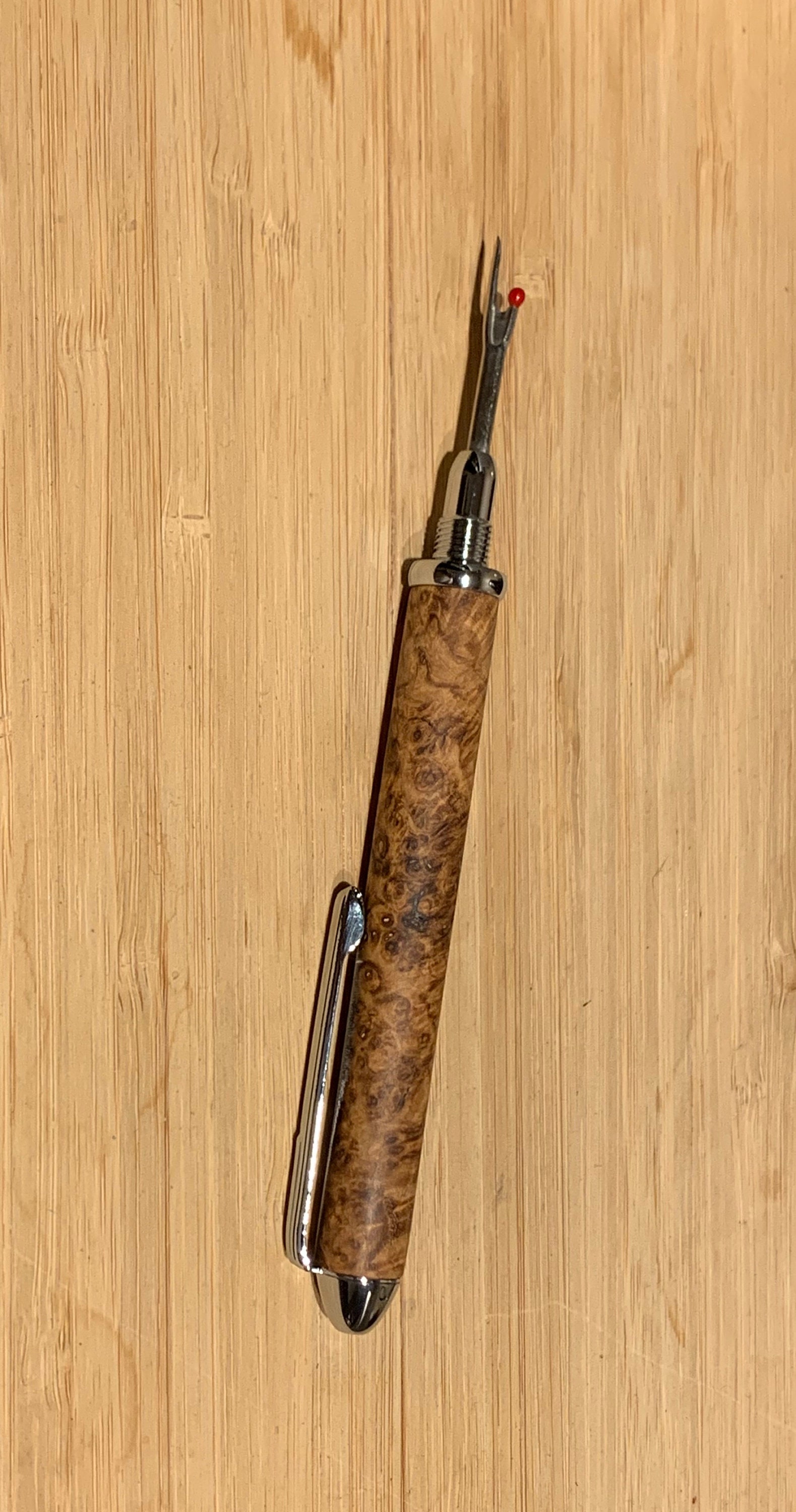 Seam Ripper Hand Made Wood Handle of Black Ash Burl - Etsy