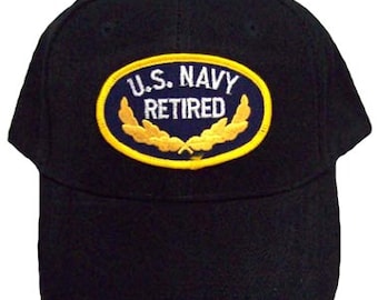 Us Navy Retired Cap - Etsy