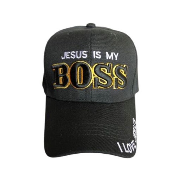 Jesus is My Boss Hat - Etsy