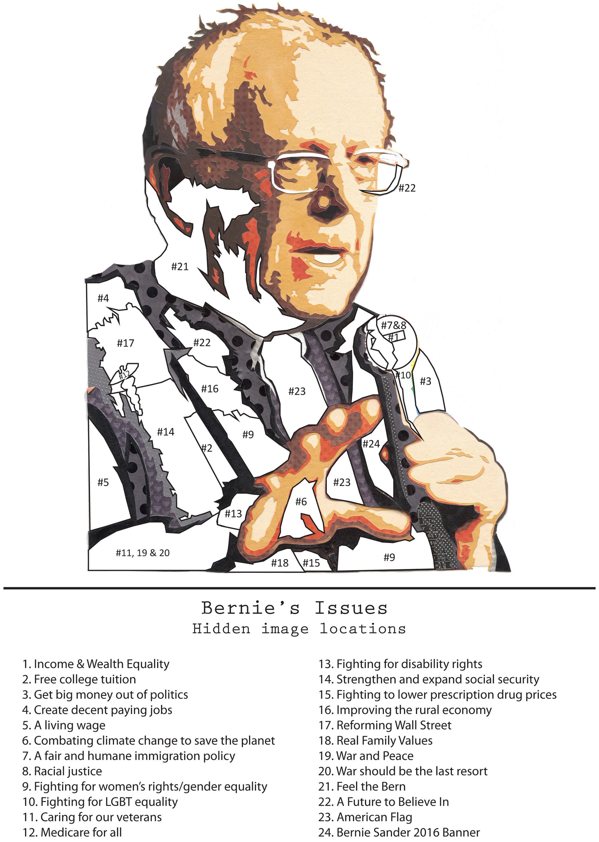 Bernie Sanders Art Print Mittens and Mask Inauguration Outfit Fun ...