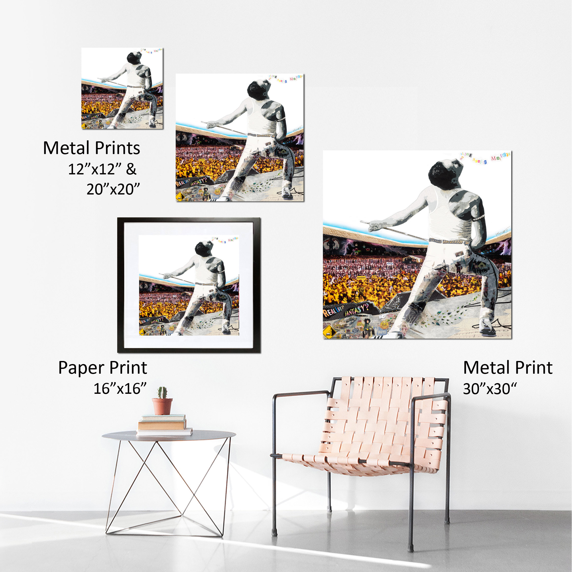 I Am Royalty - Art Print - Freddie Mercury - Queen - Bohemian Rhapsody ...