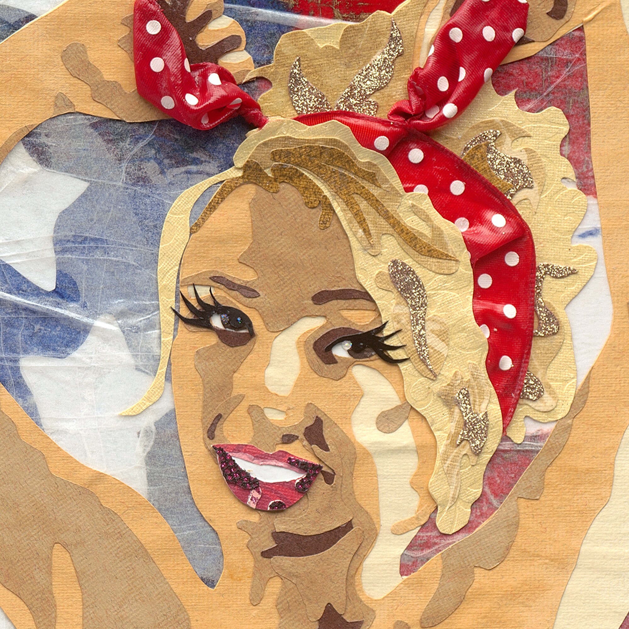 Betty Pin-up Artwork Print With Attitude American Proud - Etsy
