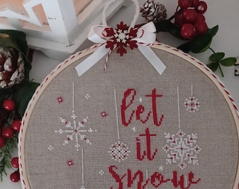 Let It Snow PDF Pattern - Etsy