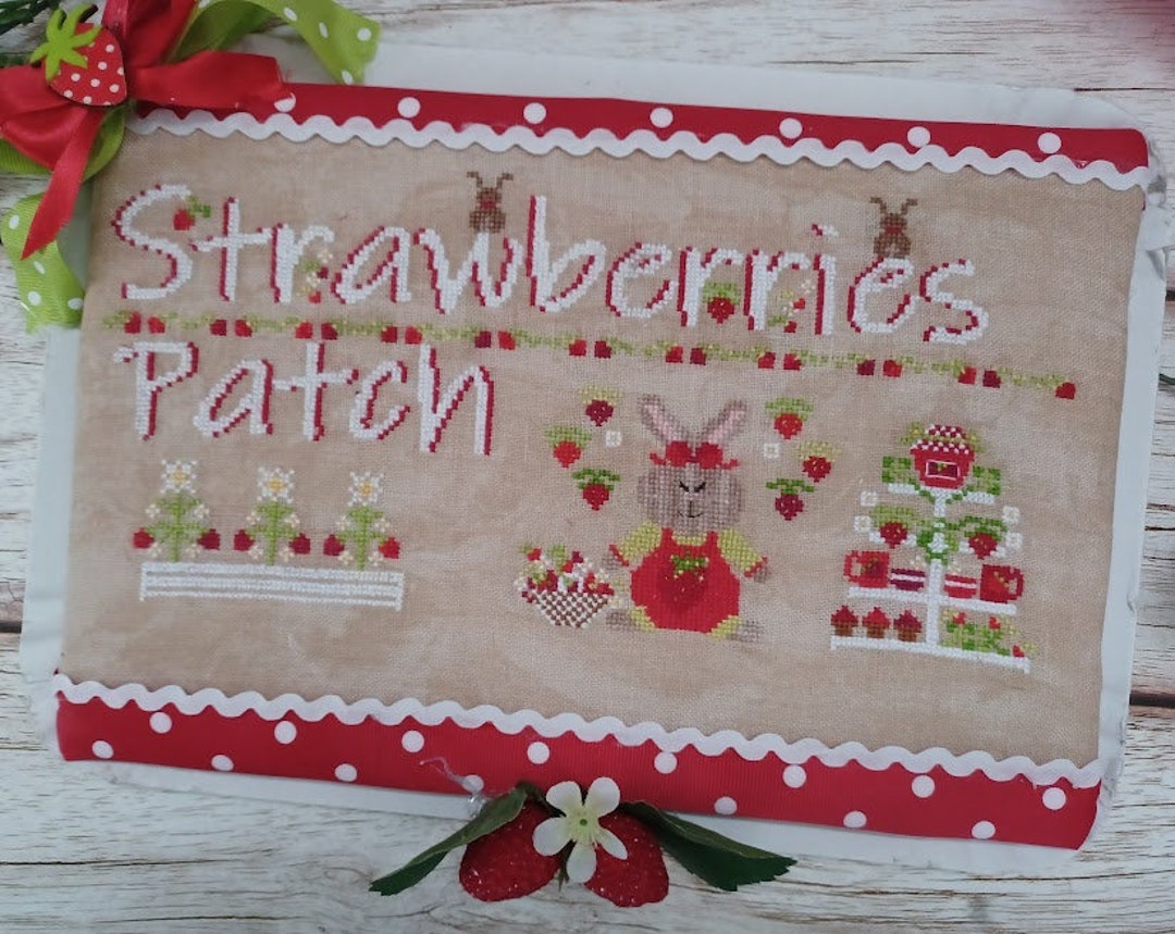 STRAWBERRIES PATCHES - Etsy