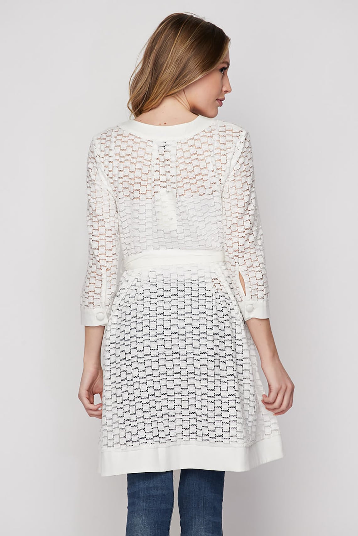 Eyelet Cardigan, Cover-up - Etsy