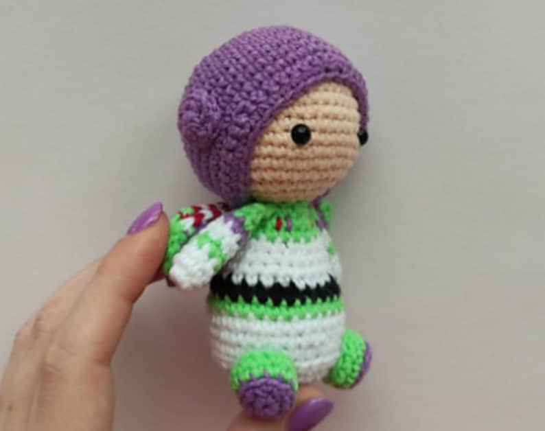 Chibi Buzz Lightyear Amigurumi Crochet Pattern, Crochet Buzz Lightyear ...